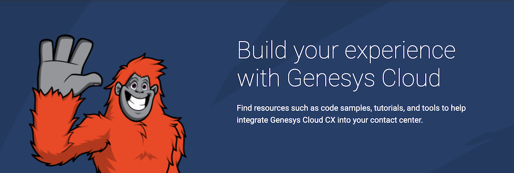 Genesys Cloud Developer Center