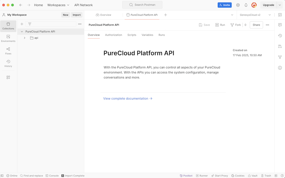 Genesys Cloud Developer Center
